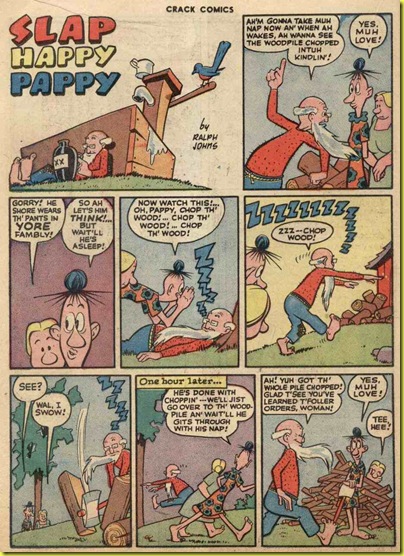 Cole's Comics: Slap Happy Pappy – A Selection
